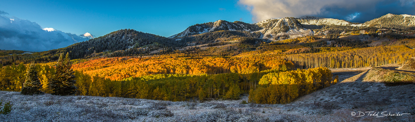 Fall Battling Winter | Utah | D. Todd Schneider Photography